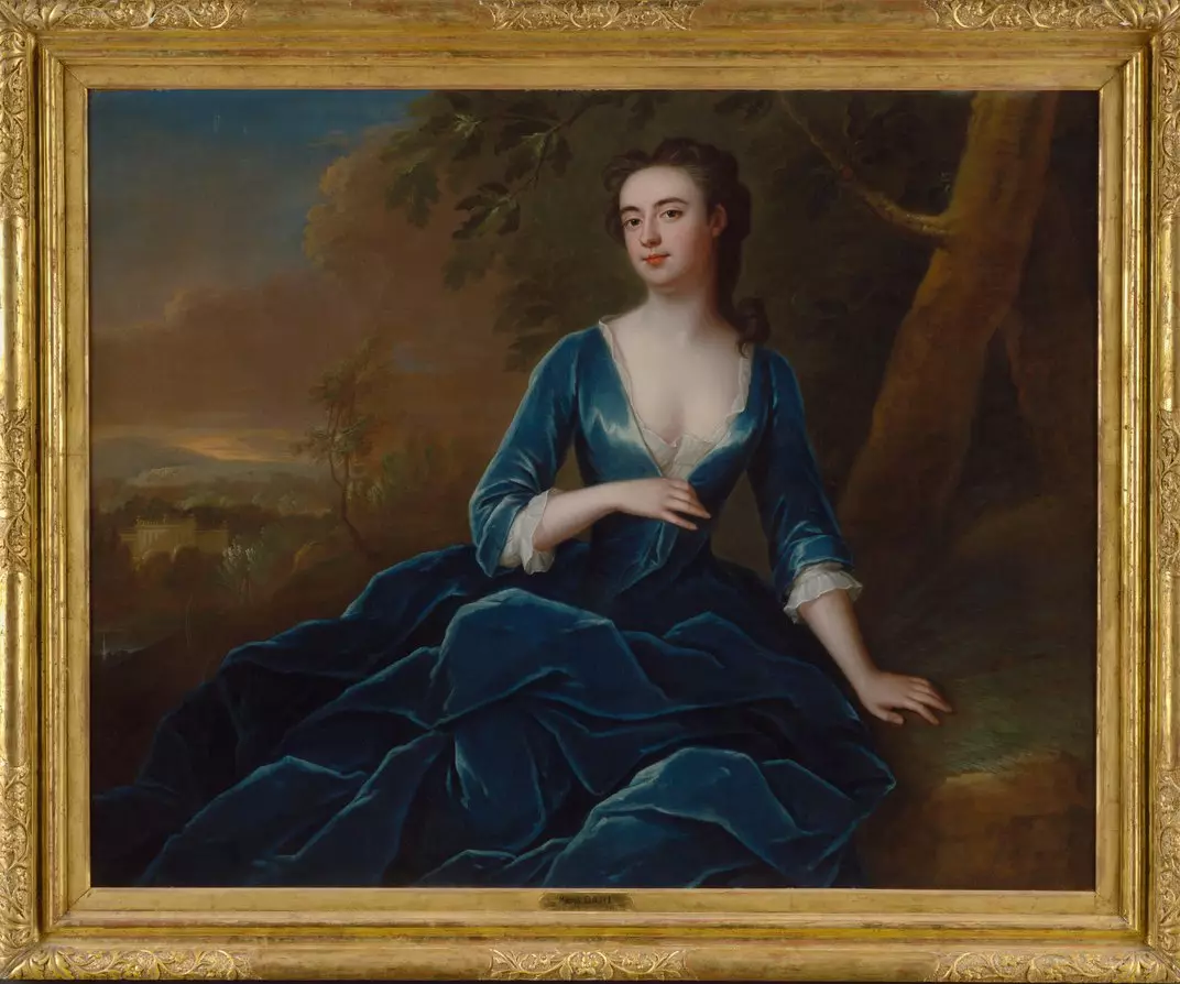 Мария Верелст, портрети Анна Блэкетт (ваф. 1783), хонум Ҷон Тренчард, баъдтар хонум Томас Гордон, тақрибан. 1723