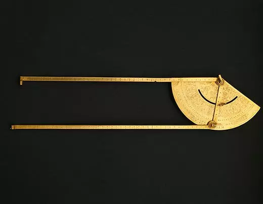 Instrumento de triangulação Galileu