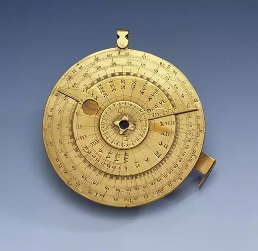 Galileo nocturnal uye horary disk