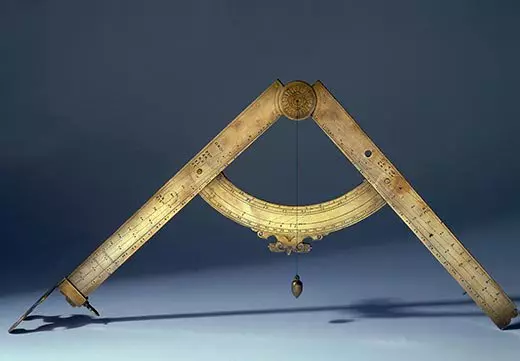 Galileo meetkundige en militêre kompas