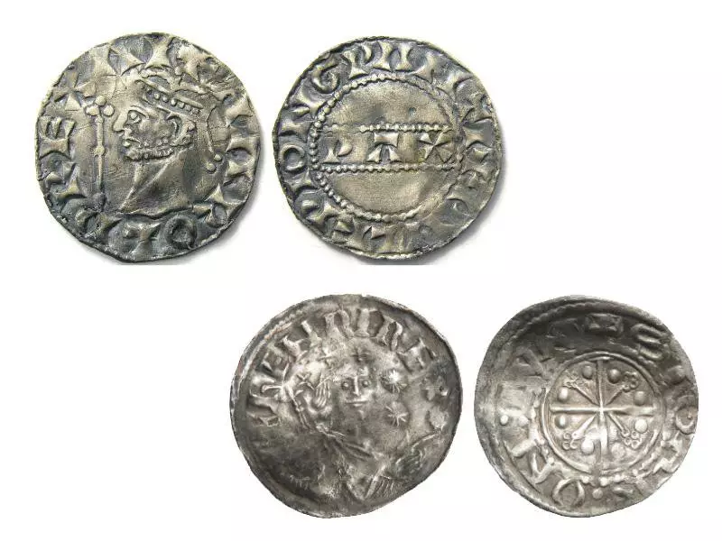 Henry I ve Harold II madeni paraları