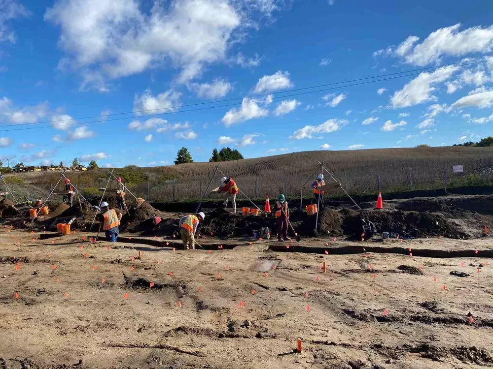 Arxeologlar Fisher-Xallman yo'lida qazish ishlarini yakunlamoqda