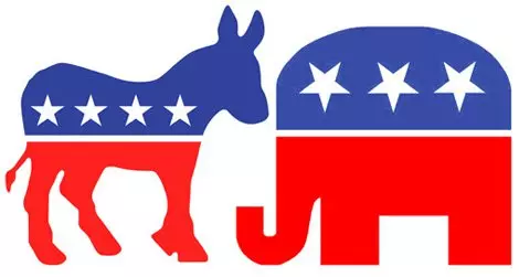 Animaux politiques : Éléphants républicains et ânes démocrates
