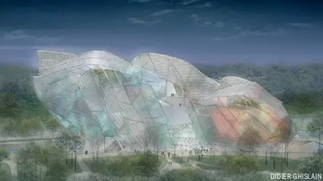 Diseño Louis Vuitton de Frank Gehry