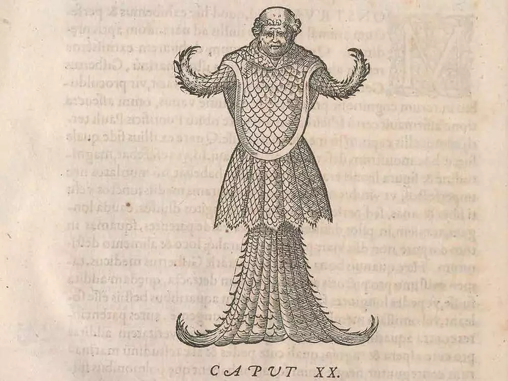 A Europa renacentista quedou horrorizada polos informes dun monstro mariño que parecía un monxe que levaba escamas de peixe