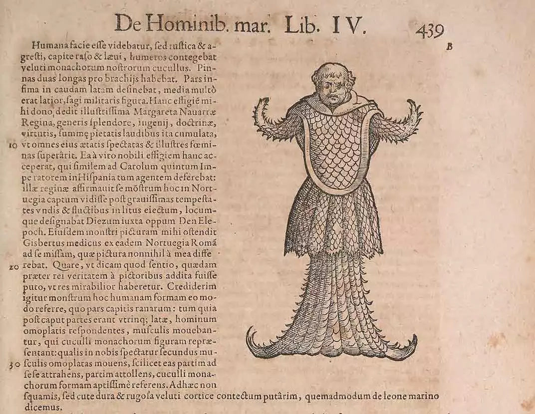 Cafodd Ewrop y Dadeni Dysg ei Syfrdanu gan Adroddiadau am Anghenfil Môr a Edrychodd Fel Mynach yn Gwisgo Graddfeydd Pysgod 16295_4