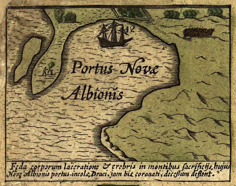 Peta Portus Nova Albionis