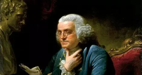 Por que o soto de Benjamin Franklin estaba cheo de esqueletos?