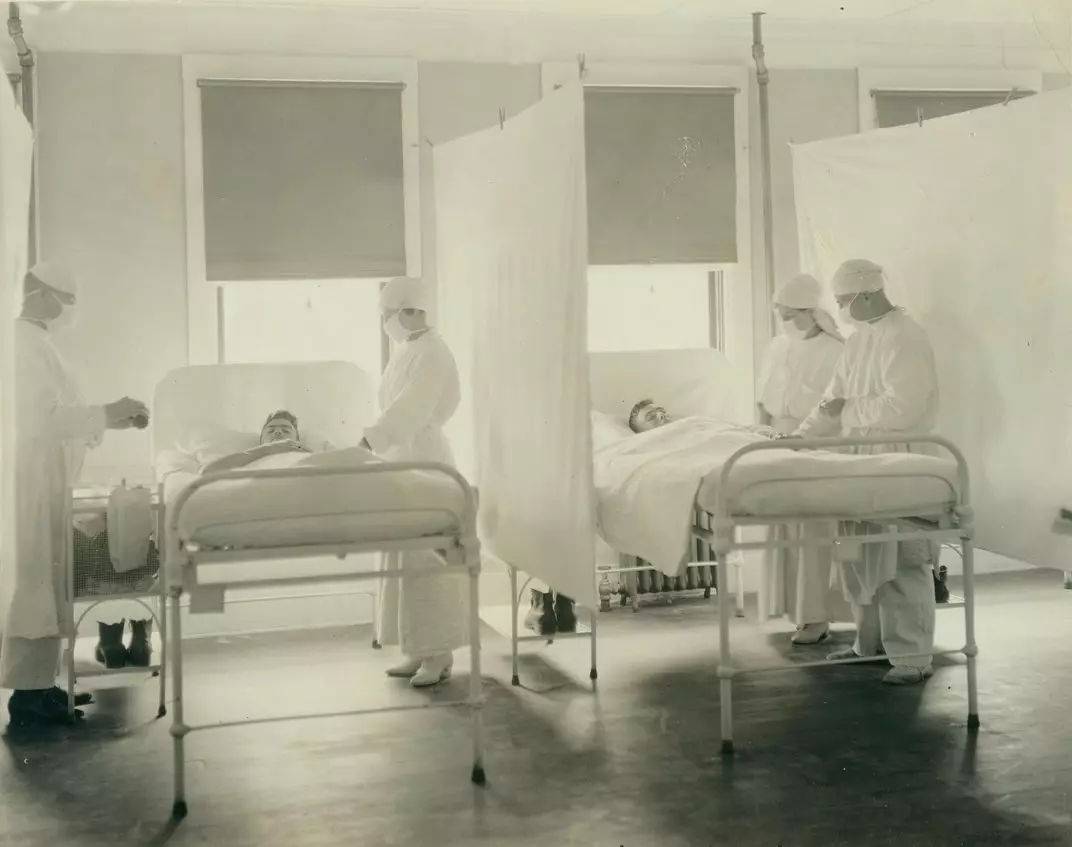 Hvordan den forferdelige influensaen fra 1918 spredte seg over Amerika 16636_7