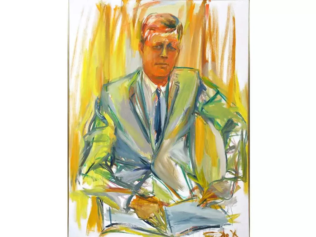 JFK oleh de Kooning