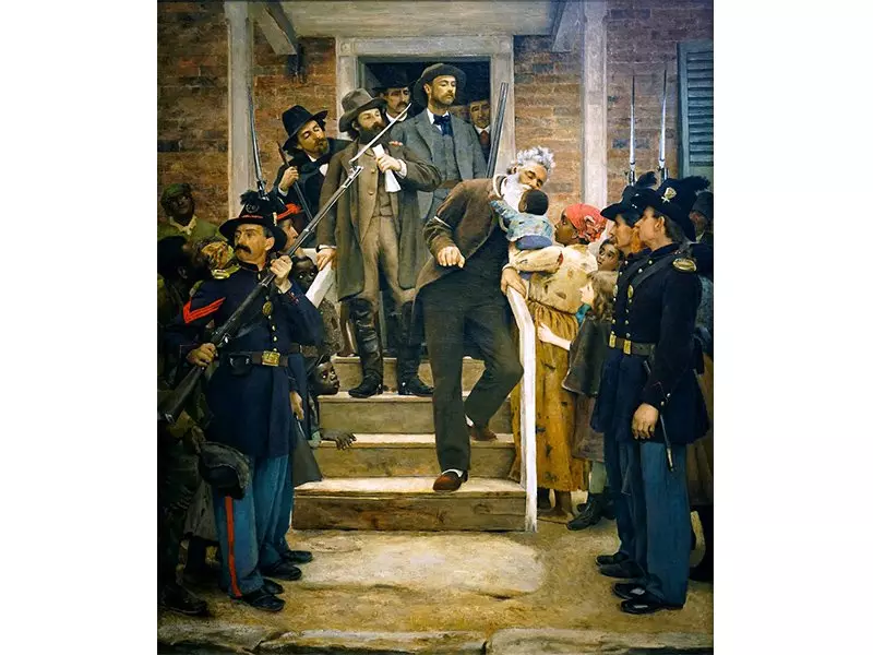 The Last Moments of John Brown-maleriet