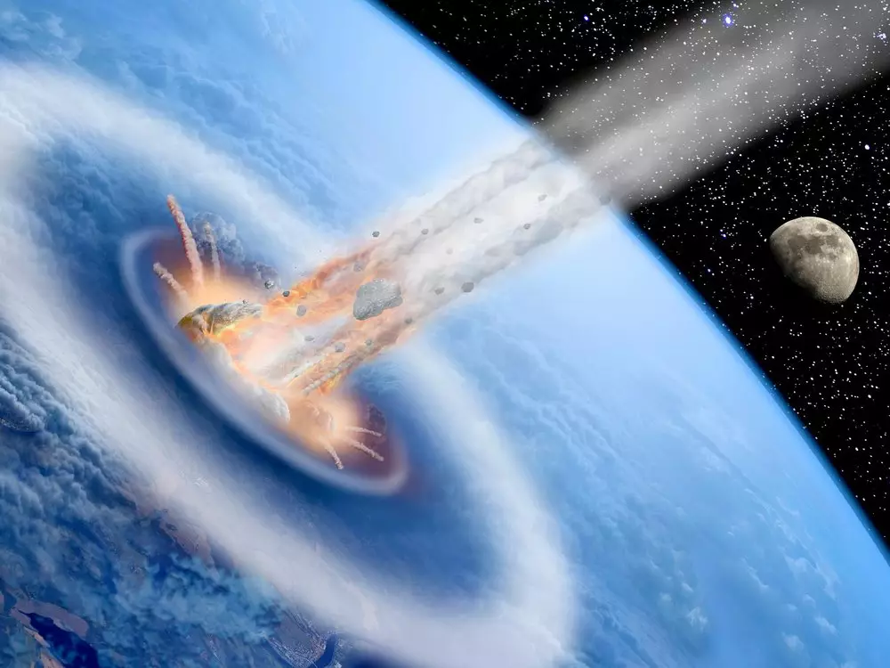 Hat in komeet 56 miljoen jier lyn de opwaarming fan de ierde ôfset?