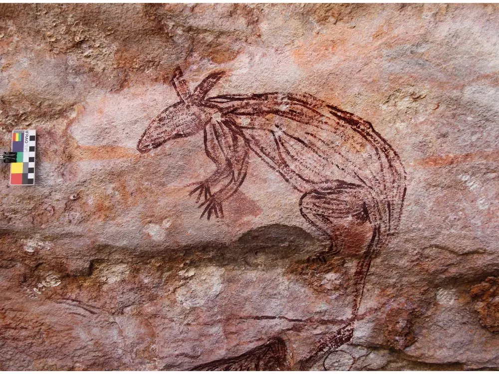 L'arte rupestre aborigena recentemente documentata è "diversa da qualsiasi cosa vista prima"