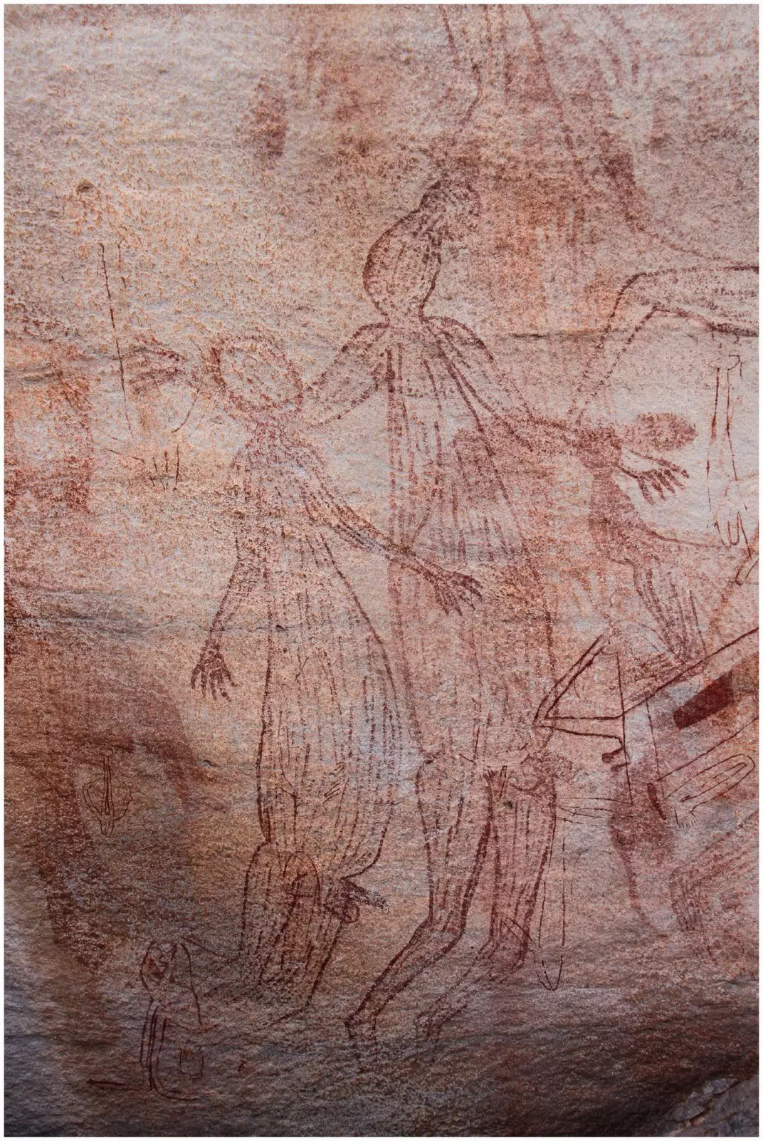 പുതുതായി രേഖപ്പെടുത്തപ്പെട്ട അബോറിജിനൽ റോക്ക് ആർട്ട് 'മുമ്പ് കണ്ടതിൽ നിന്ന് വ്യത്യസ്തമായി' 17577_3