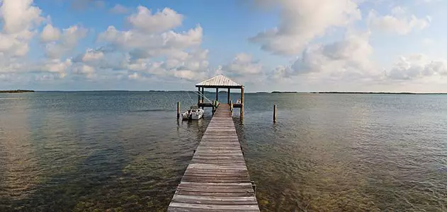 Barbara Ehrenreich Sugarloaf Key Florida dock