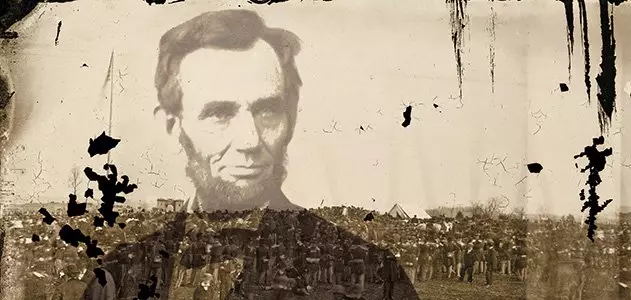 Sil de echte Abraham Lincoln asjebleaft opstean?