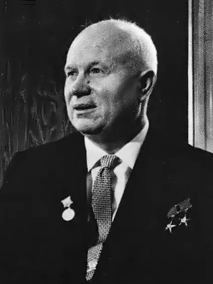 Perdana Menteri Soviet Nikita Khruschev Di Vienna