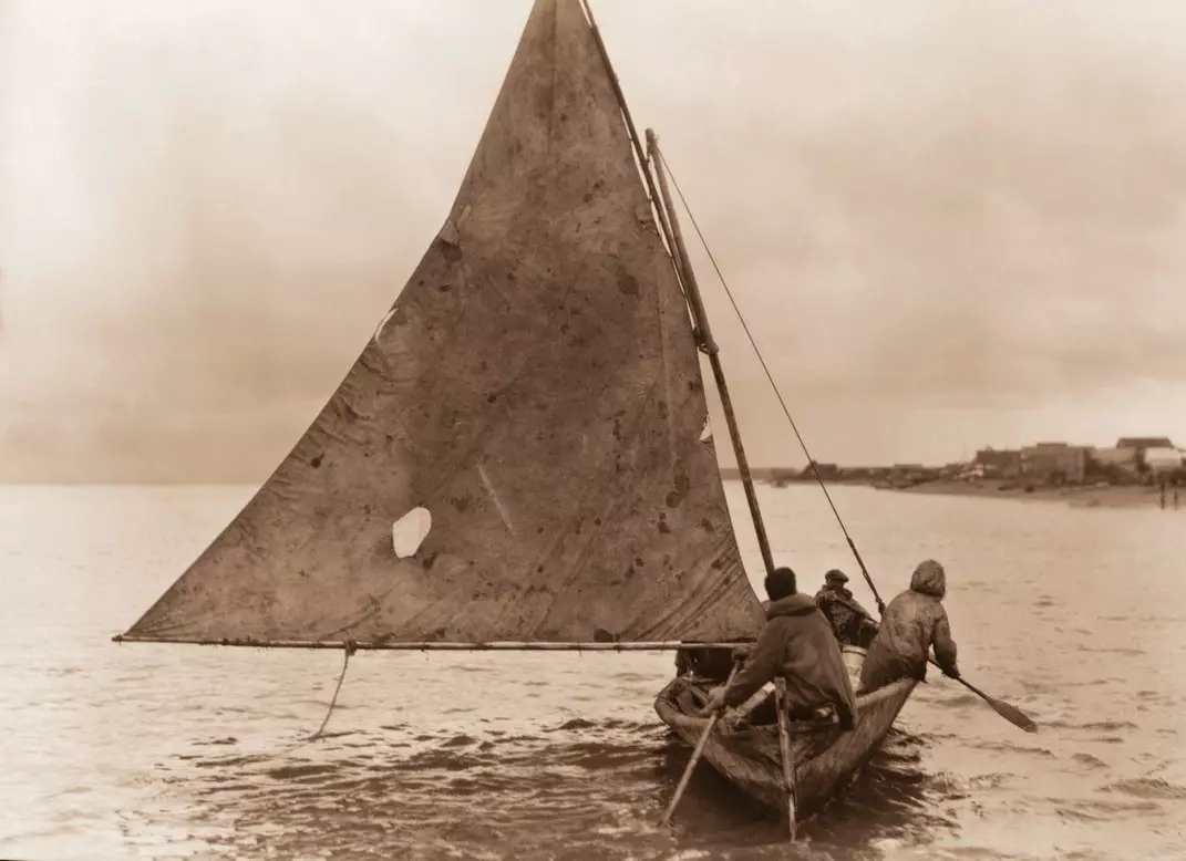 Umiaks Under Sail, Kotzebue