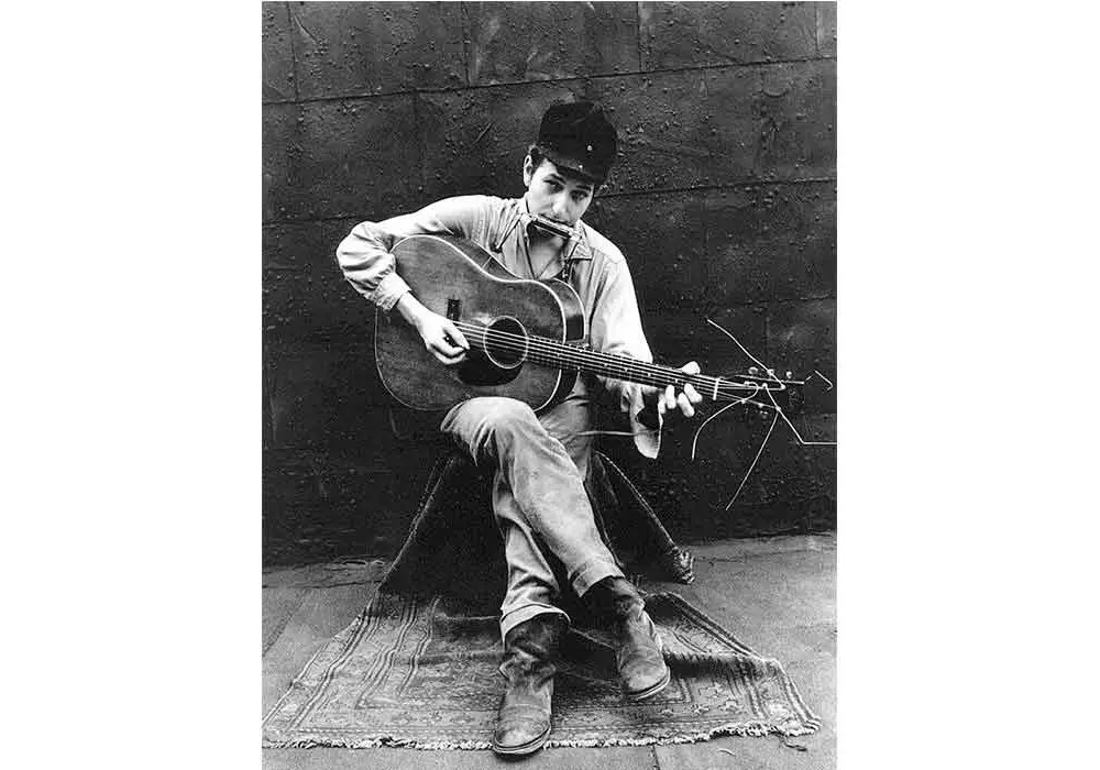 Bob Dylan door John Cohen