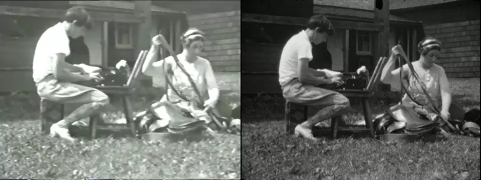 תמונות סטילס מההתרחשויות של Hilltop, Harpursville, קיץ 1932, 1932. מאמרי מריון סנפורד וקורנליה צ'אפין, 1929-1988. ארכיון לאמנות אמריקאית, מכון סמיתסוניאן.