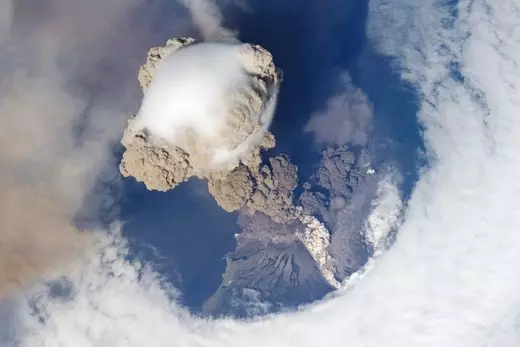 Picture of the Week—An Erupting Volcano as Seen from Space