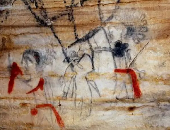 مسوری غار قدیم آرٹ ورک سے بھرا ہوا اوسیج قوم کی خواہشات کے خلاف فروخت ہوا