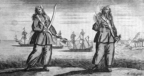 Si hay un hombre entre vosotros: La historia de las reinas piratas Anne Bonny y Mary Read
