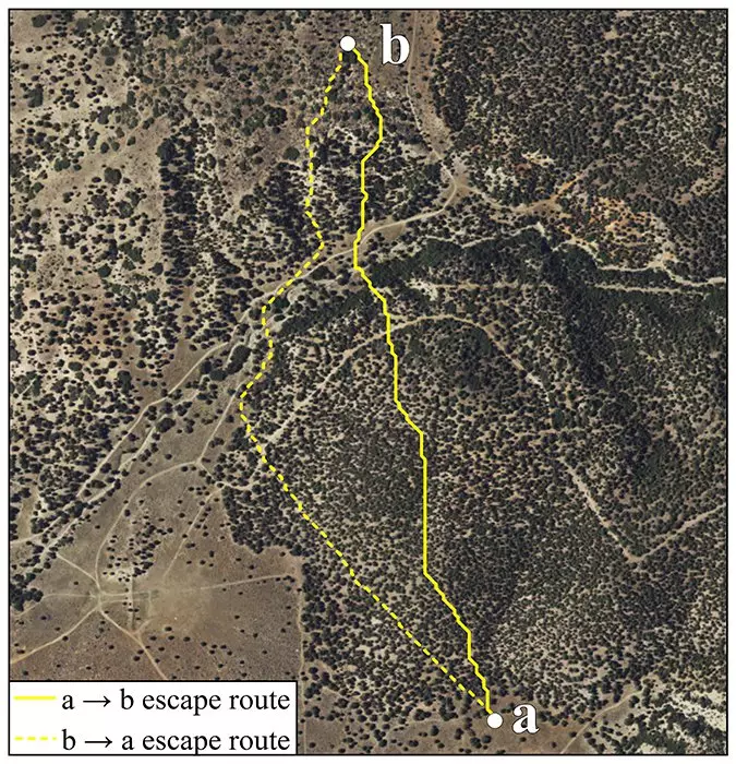 Questo strumento di mappatura potrebbe aiutare i vigili del fuoco di Wilderness a pianificare le vie di fuga