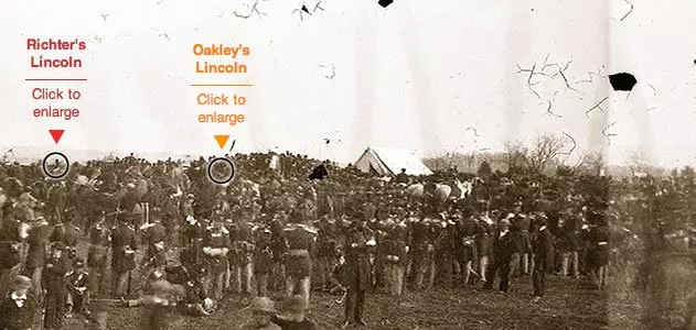 Gagnvirkt: Að leita að Abraham Lincoln á Gettysburg heimilisfanginu