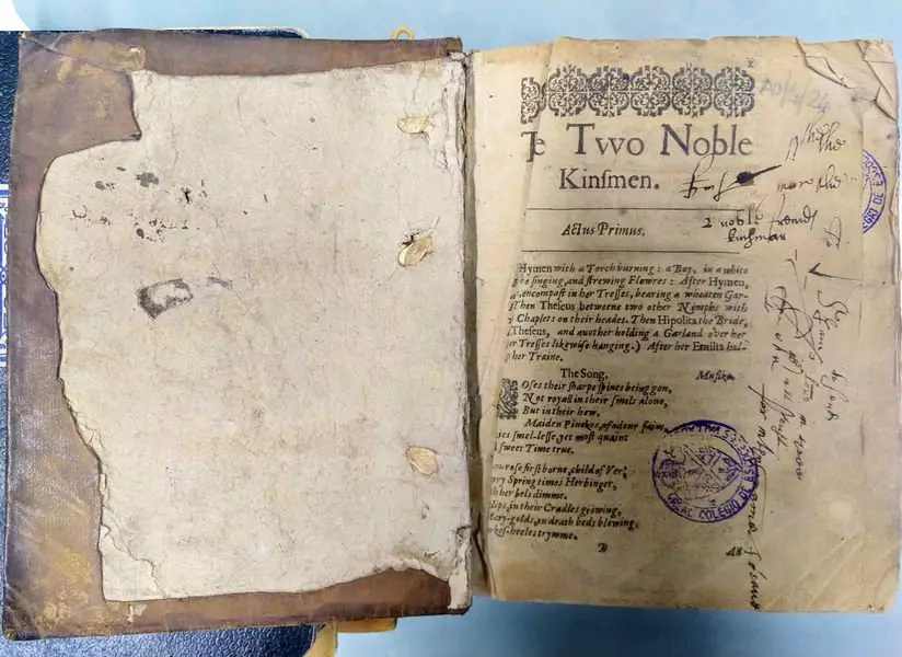 Harvinainen painos Shakespearen viimeisestä näytelmästä löytyi espanjalaisesta kirjastosta