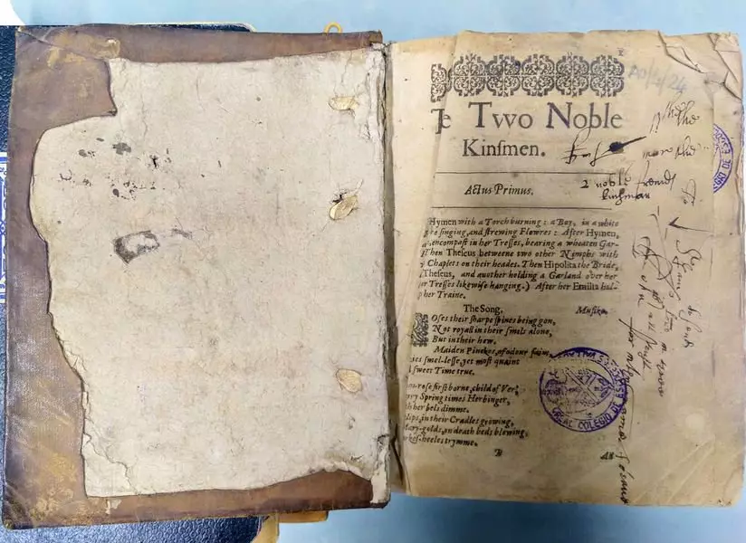 ഷേക്സ്പിയറുടെ അവസാന നാടകത്തിന്റെ അപൂർവ പതിപ്പ് സ്പാനിഷ് ലൈബ്രറിയിൽ കണ്ടെത്തി