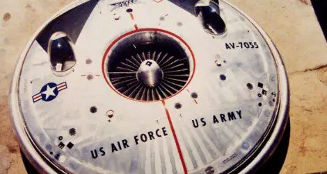 Планот на американските воздухопловни сили за изградба на летечка чинија