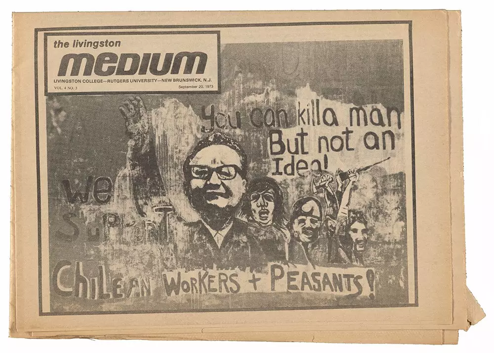 Numero del 20 settembre 1973 del Livingston Medium