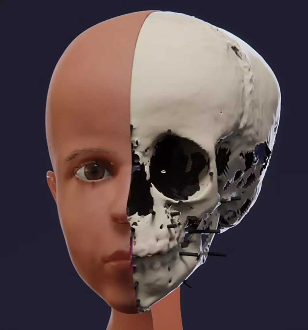 ricostruzione facciale della mummia