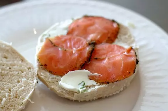 Bagels och Lox är en unik amerikansk skapelse