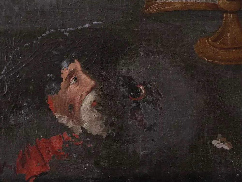 Restoration Uncovers Plaub daim duab zais hauv 17th-Century Painting