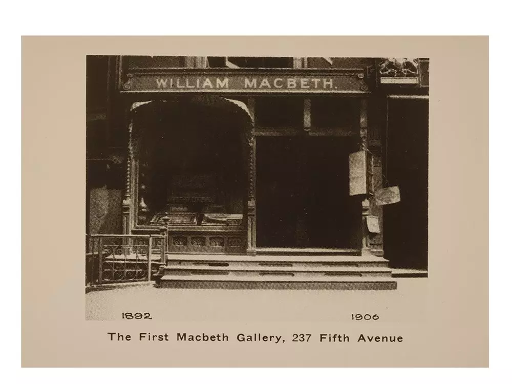 맥베스 갤러리, ca. 1896 / 신원 미상의 사진 작가. 맥베스 갤러리 기록, 1838-1968, 대량 1892-1953. 미국 미술 기록 보관소, Smithsonian Institution.