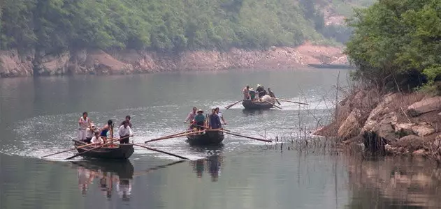 Navigeren op de Yangtze-rivier