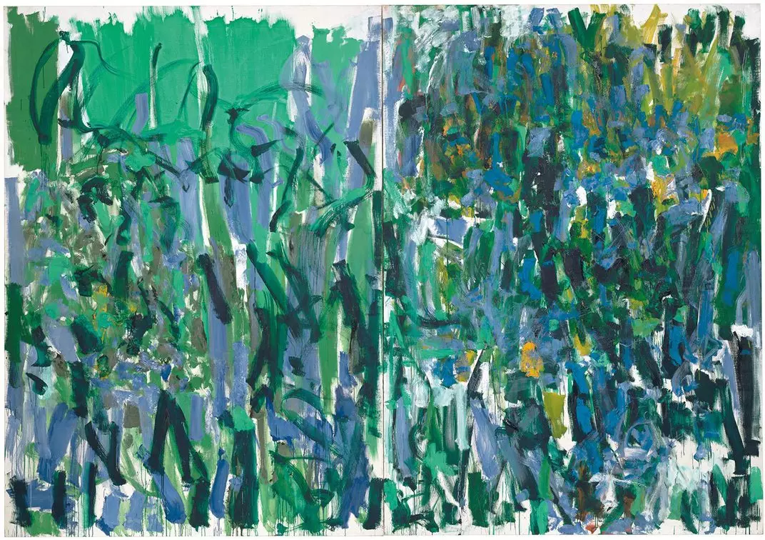 Shayari da Sha'awar Joan Mitchell's Abstract Expressionist Painting 19675_2