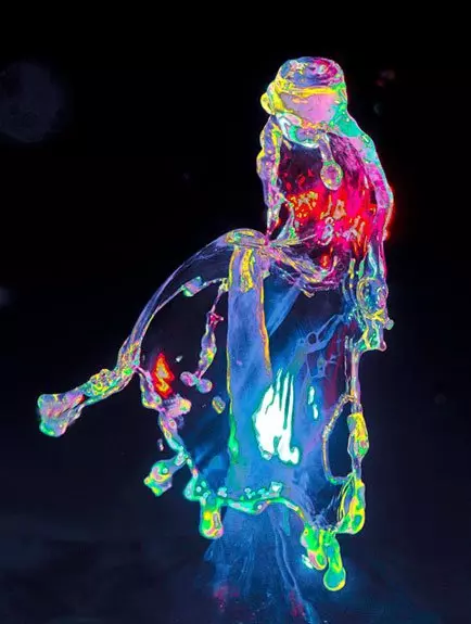 Fantastische foto's van botsende waterdruppels