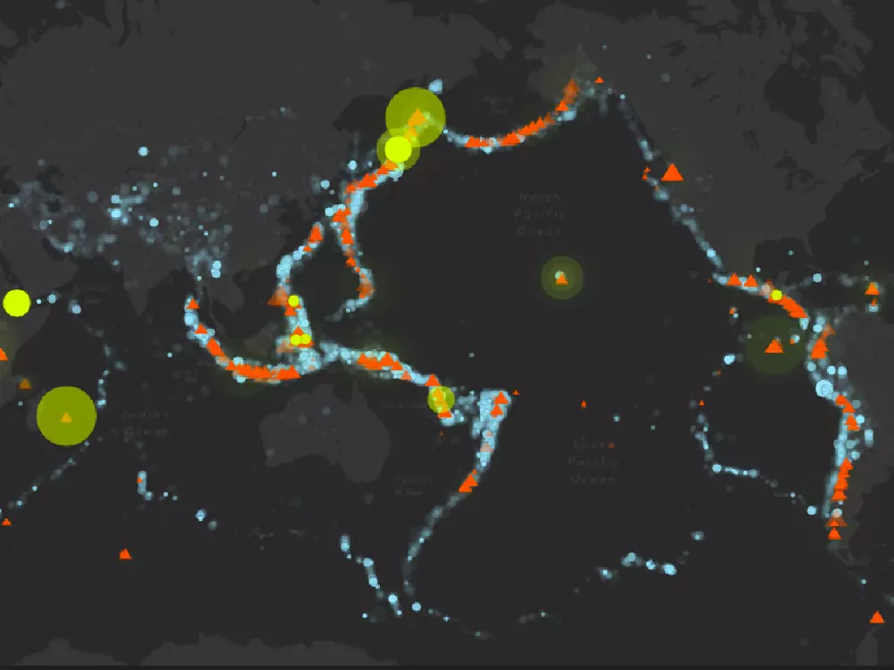 Como os terremotos e os volcáns revelan o corazón palpitante do planeta