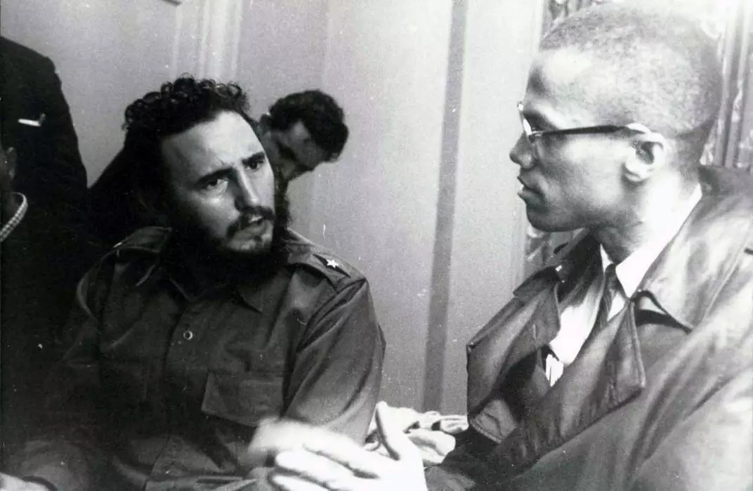 Fidel Castro lan Malcolm X