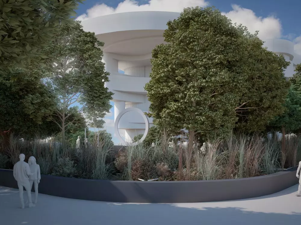 Bag-ong mga Dibuho Ipakita ang National Native American Veterans Memorial nga Nagkuha sa Dapit Niini sa National Mall