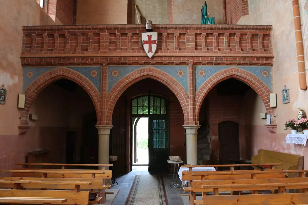 Interior de la capilla de San Estanislao