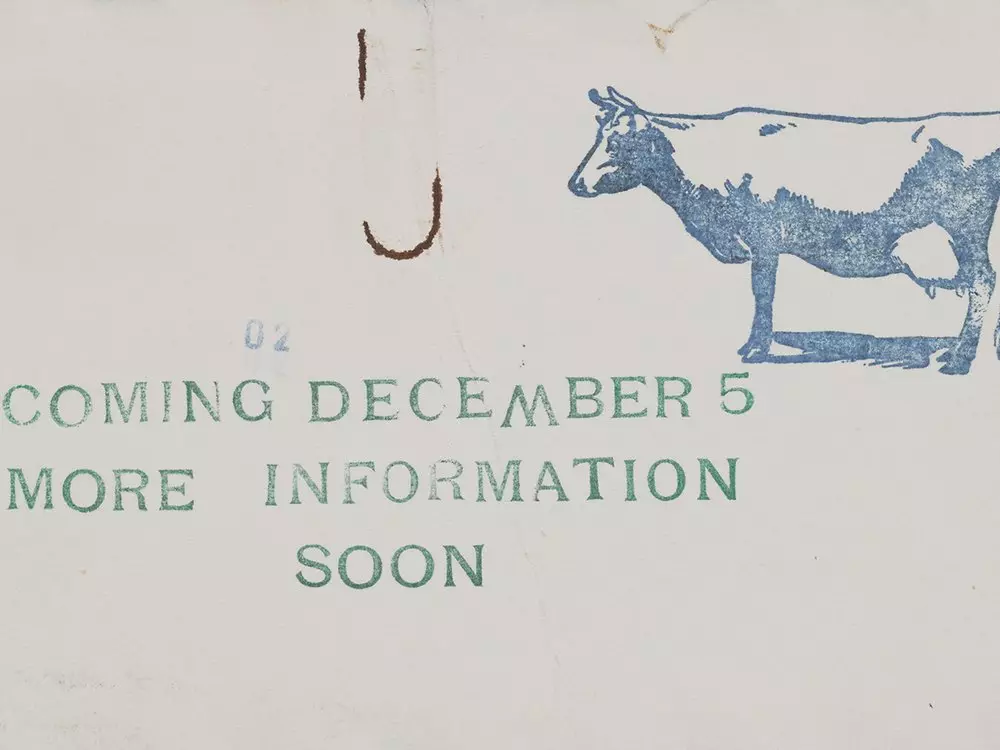 Мел Хендерсон, Сан-Франциско, Калифорния, открытка Элеоноре Дикинсон, Сан-Франциско, Калифорния, не позднее 5 декабря 1976 года. Документы Элеоноры Дикинсон, 1951–2003 годы. Архив американского искусства, Смитсоновский институт.