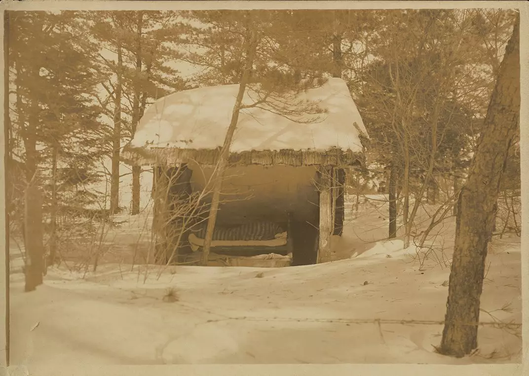A cabana adormecida de Gladys Thayer