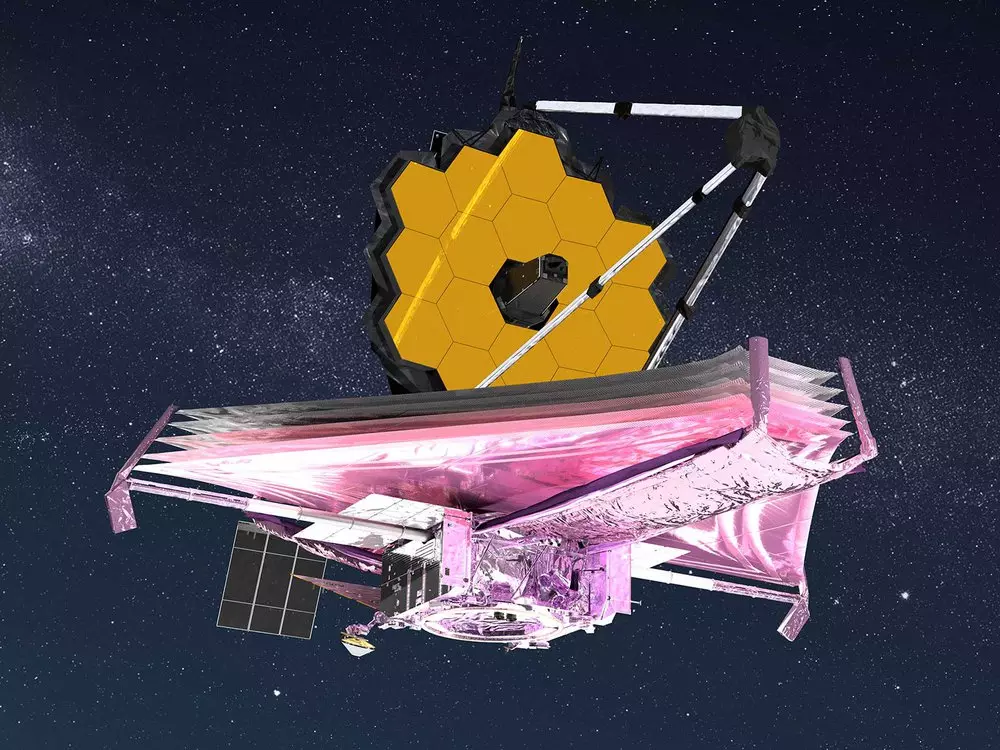James Webb-teleskopet skytes ut i verdensrommet