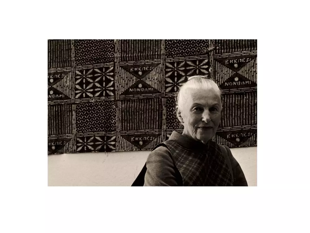 Dorr Bothwell ในสตูดิโอของเธอ (รายละเอียด), 1967 / Bill Foote ช่างภาพ เอกสาร Dorr Bothwell หอจดหมายเหตุศิลปะอเมริกัน สถาบันสมิธโซเนียน
