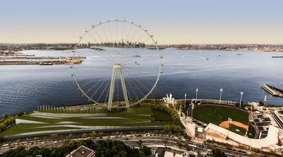 Obodo New York chọrọ ịrụ Wheel Ferris Kachasịnụ n'ụwa