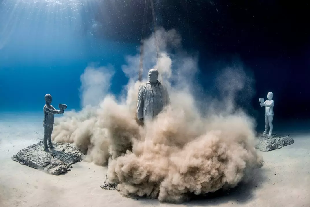 Vous pouvez maintenant explorer un musée de sculpture sous-marine en Méditerranée 21102_4